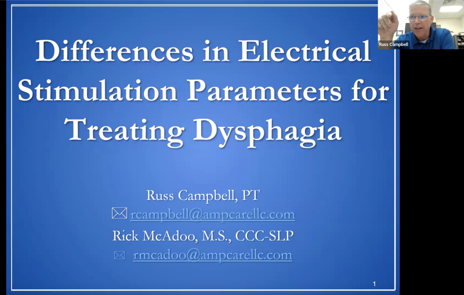 1-hour Webinar | Ampcare ESP